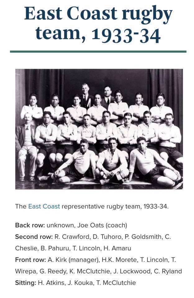 Year by Year ~ 1934 ~ – Ngāti Porou East Coast